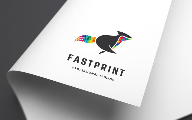 Fast Print Logo Template #156030 - TemplateMonster