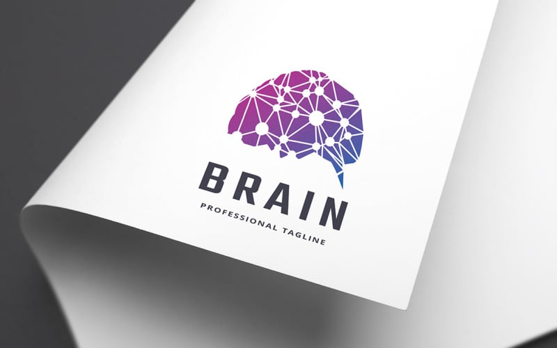 Brain Logo Template #156587 - TemplateMonster