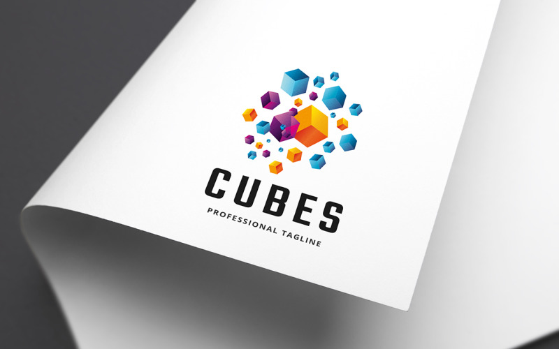 Cubes Best Logo Template #156561 - TemplateMonster