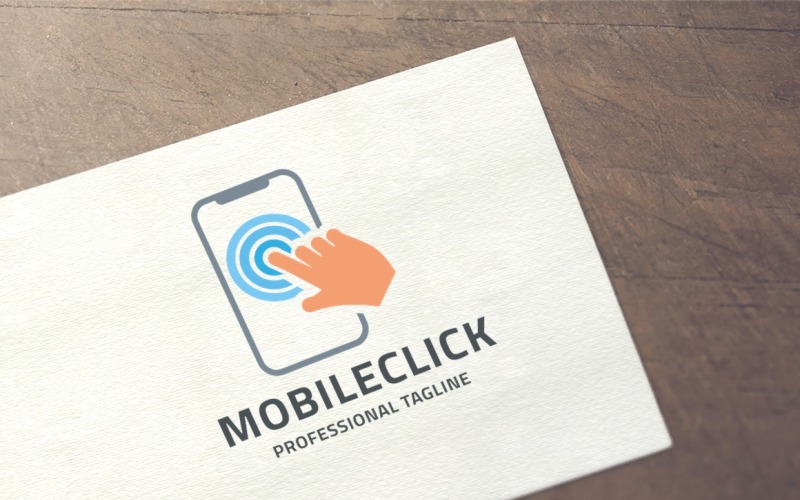 Mobile Click Logo Template #157197 - TemplateMonster