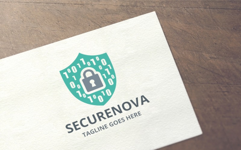 Modèle de logo Nova sécurisé #157162 - TemplateMonster