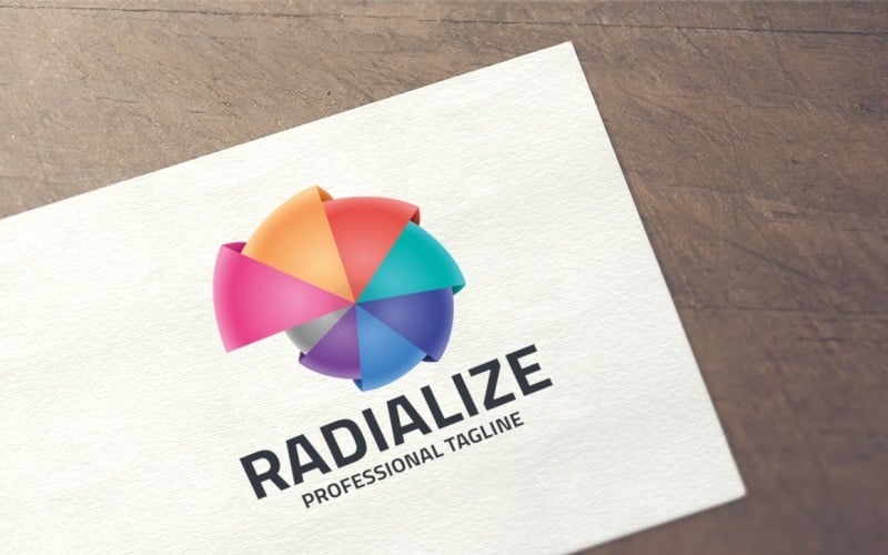 Radialize Logo Template #157169 - TemplateMonster