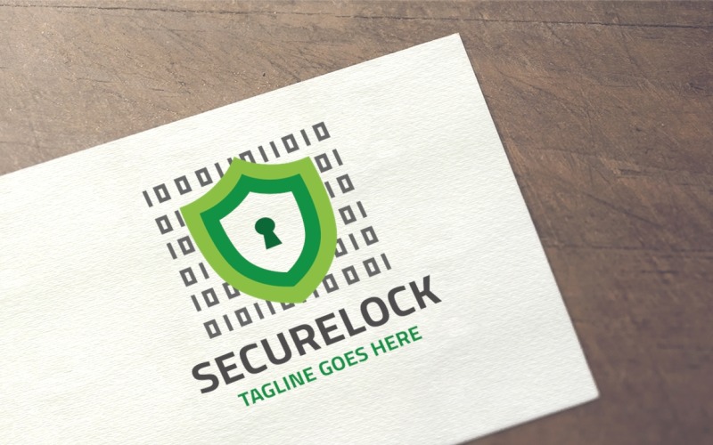Secure Lock Logo Template #157163 - TemplateMonster