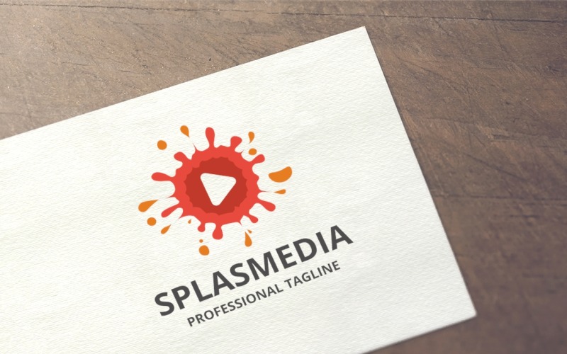 Splash Media Logo Template #157139 - TemplateMonster