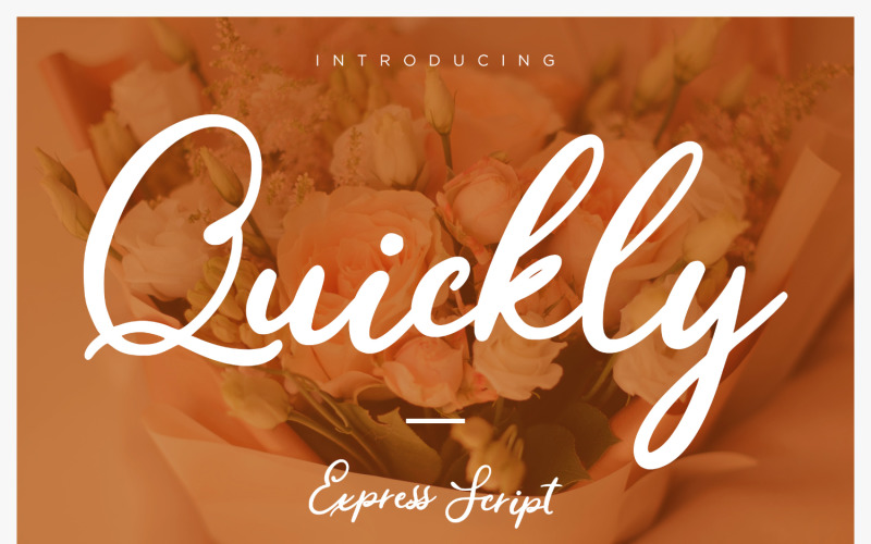 Quickly Express Cursive Font #157843 - TemplateMonster