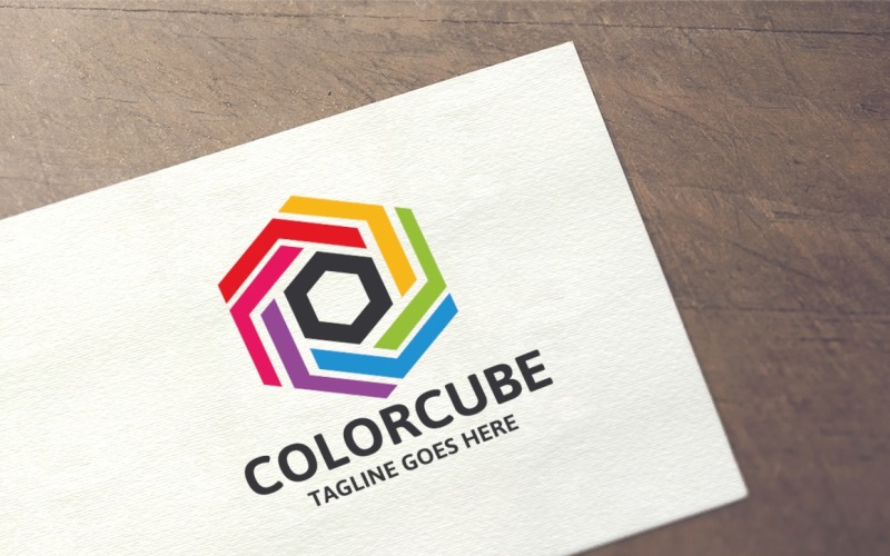 Color Cube Logo Template #158031 - TemplateMonster