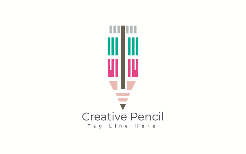 Creative Pencil Logo Template #158731 - TemplateMonster