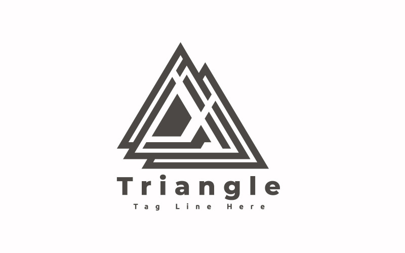 Triangle Logo Template #158737 - TemplateMonster