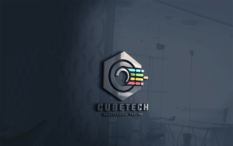 Cube Tech Logo Template #159874 - TemplateMonster