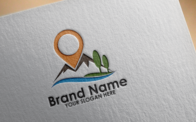 Mountain Point Logo Template #160376 - TemplateMonster
