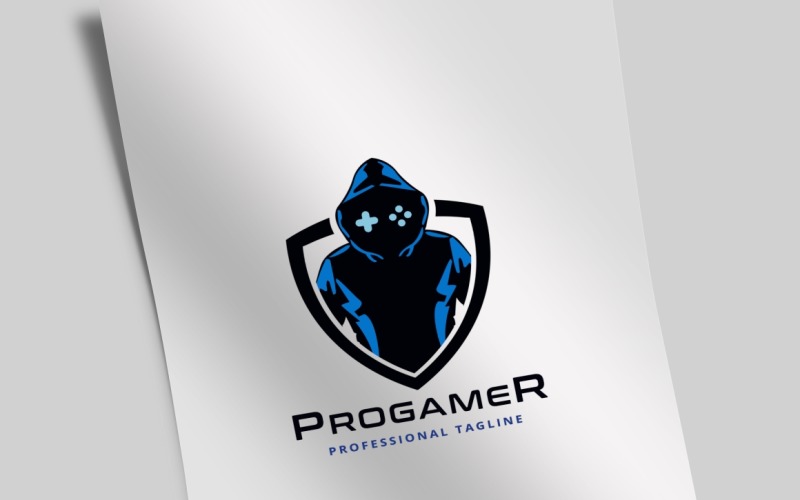 Pro Gamer Logo Template #160840 - TemplateMonster
