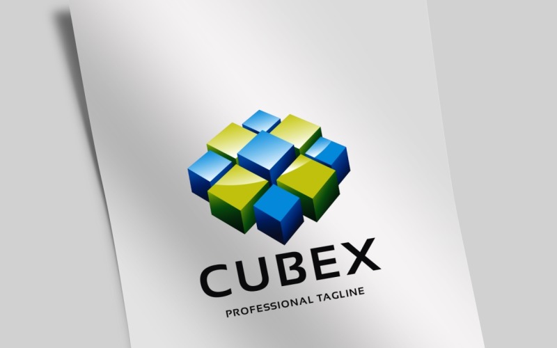 Cubex Logo Template #160918 - TemplateMonster