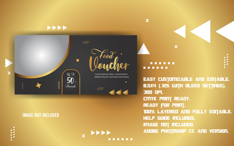 Modern Gift Voucher Design Corporate Identity