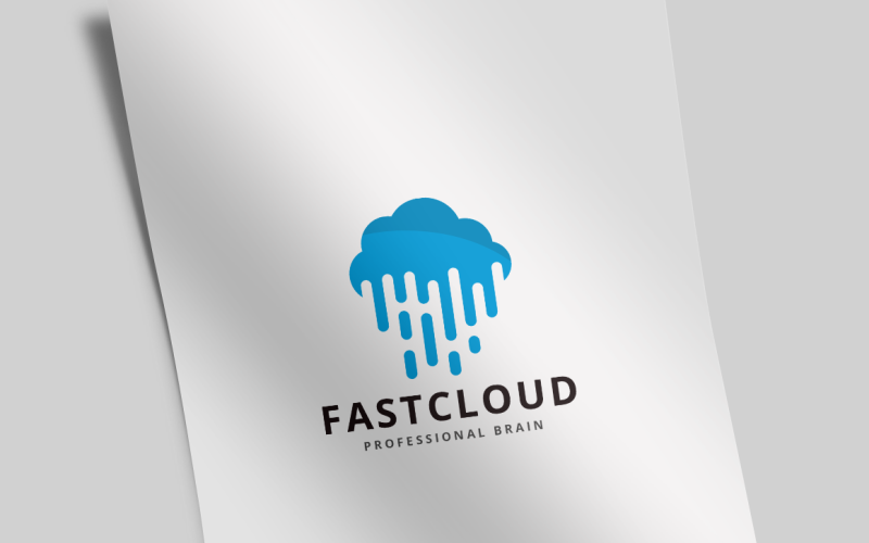 Fast Cloud Logo Template #162820 - TemplateMonster