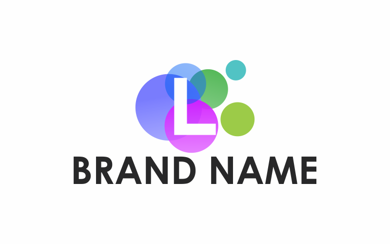 Letter l Circle Logo Template #165387 - TemplateMonster