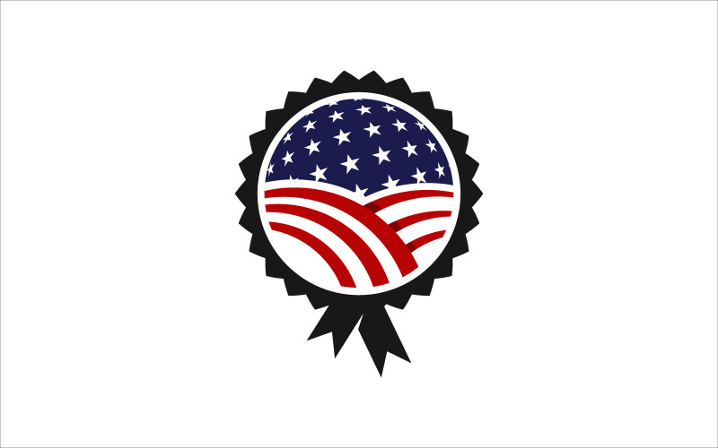 Flag Emblem Vector Logo #166466 - TemplateMonster