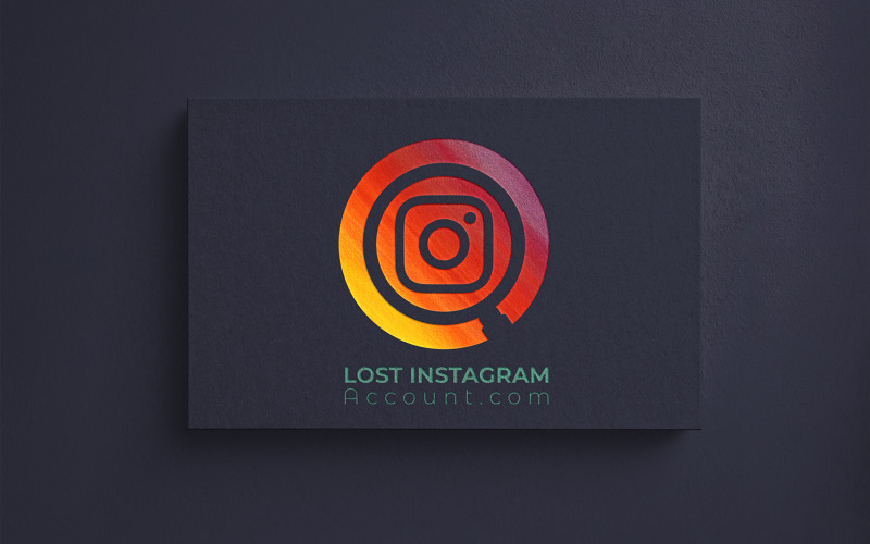 Modelo de logotipo perdido da Insta #166548 - TemplateMonster