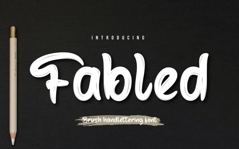 Fabled Font #166965 - TemplateMonster