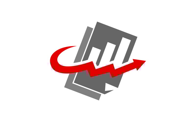 Business Document Report Solution Logo Template