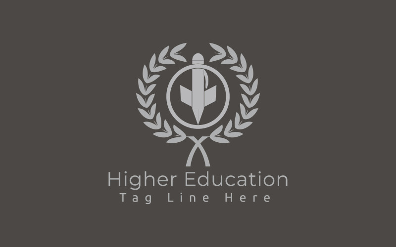 Higher Education Logo Template #167204 - TemplateMonster