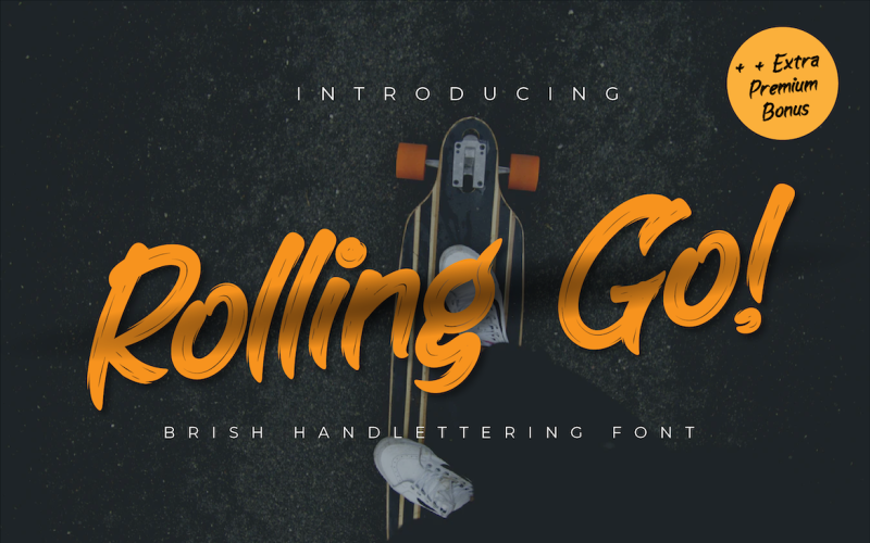 Rolling Go Font #170252 - TemplateMonster