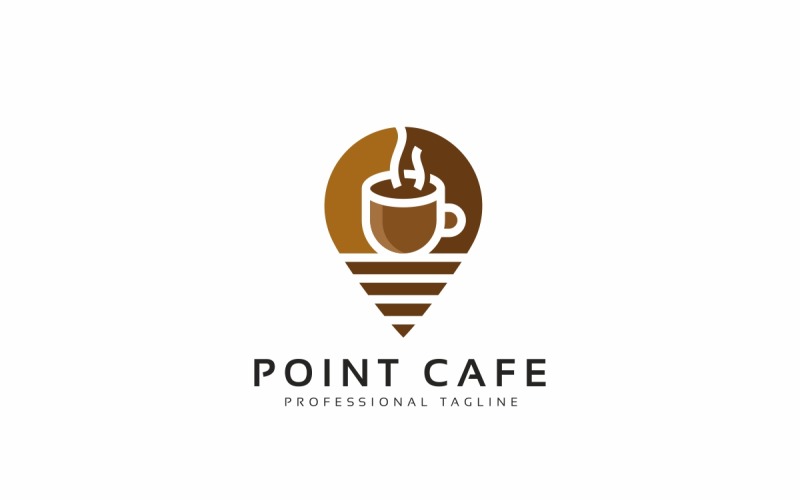 Cafe Point Logo #171531 - TemplateMonster