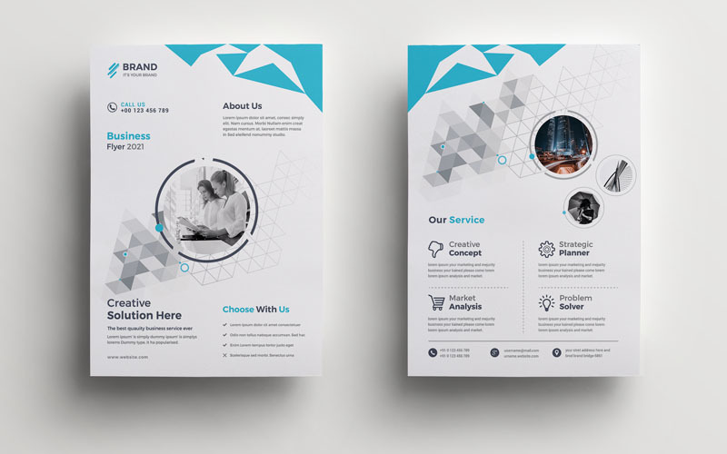 Brand - Best Creative Business Flyer - Corporate Identity Template