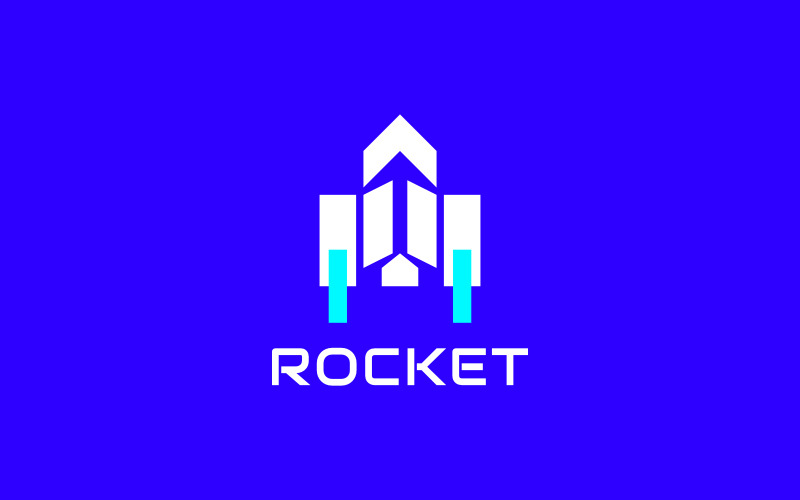 Rocket - Up Arrow Rocket Logo #172261 - TemplateMonster
