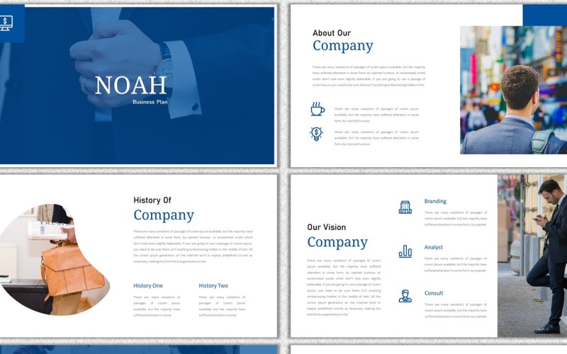 Noah Powerpoint Template 172411 Templatemonster