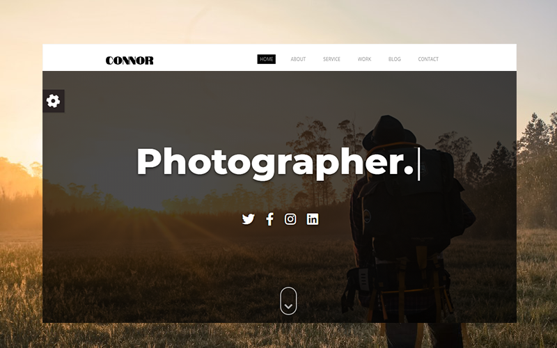 Connor - Responsive Portfolio Landing Page Template Connor - Responsive Portfolio Landing Page Template