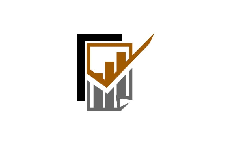 Business Report Validation Logo Template - TemplateMonster