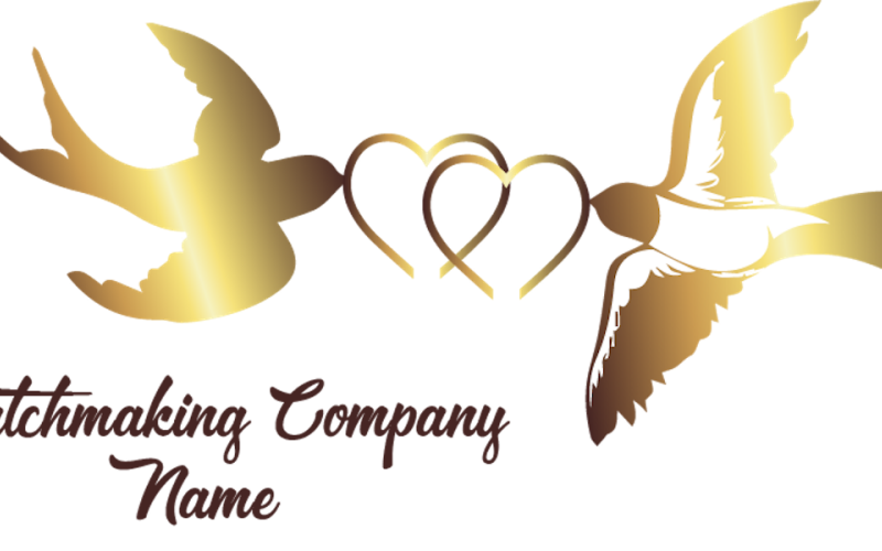 Modèle de logo Matchmaking #173043 - TemplateMonster