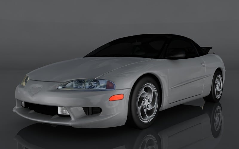 1998 Eagle Talon 3D Model #174302 - TemplateMonster