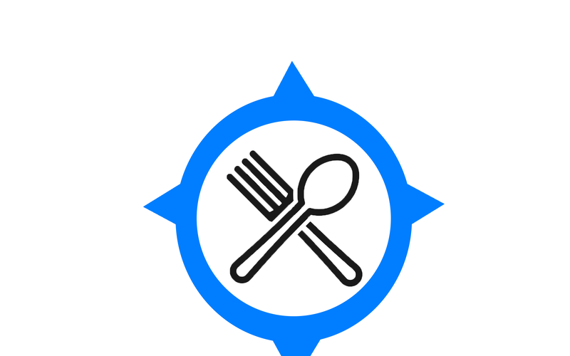 Navigation and Food Logo Template #175977 - TemplateMonster