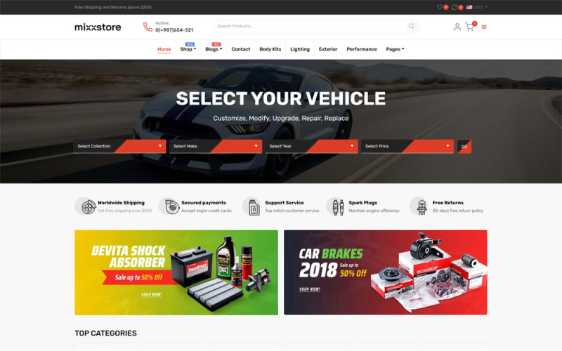 Los mejores temas 2021 - Diseños de tienda de TemplateMonster