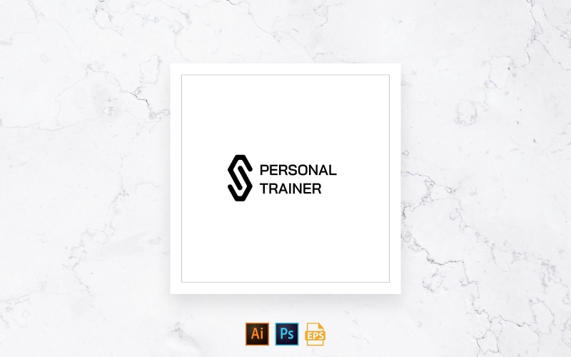 Ready-to-Use Personal trainer Logo Template - TemplateMonster
