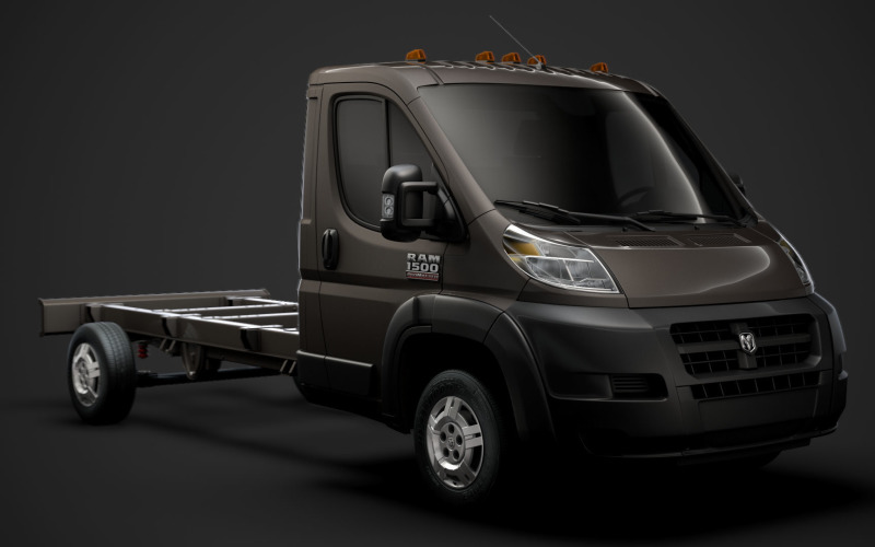 Ram Promaster Chassis Truck Single Cab 4035 WB 2019 3D Model
