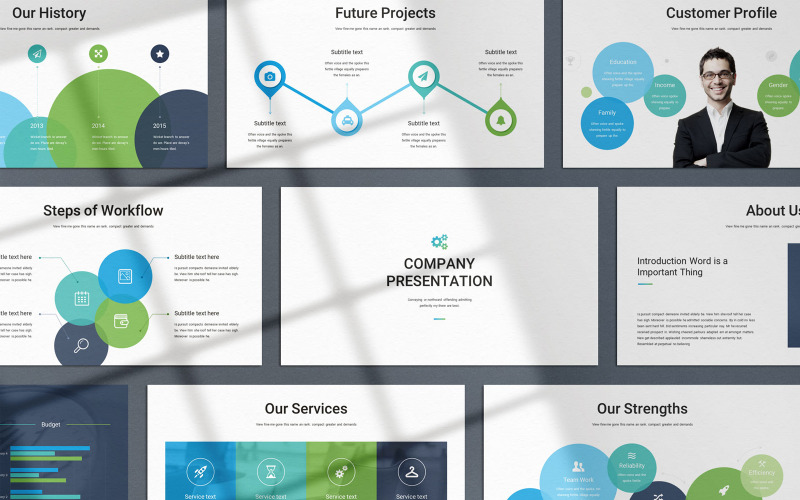PowerPoint Šablony | PowerPoint Motivy | TemplateMonster