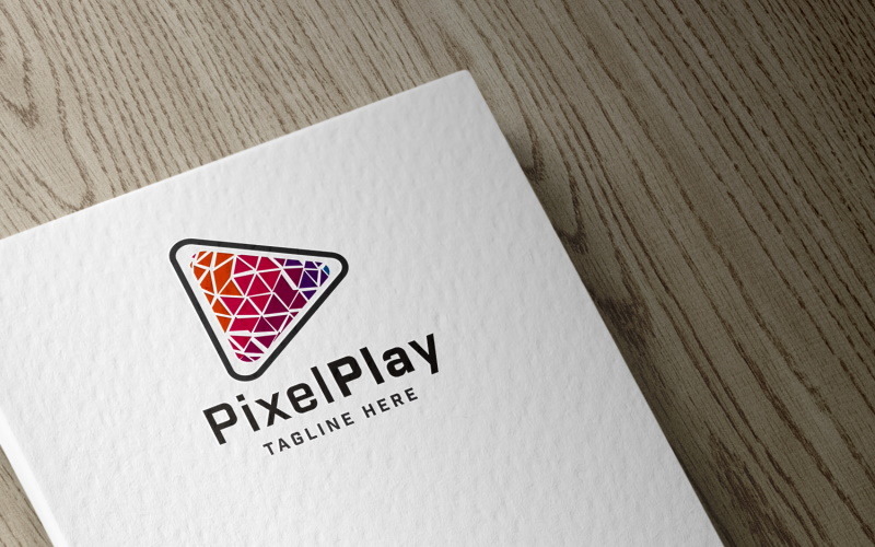 Pixel Play Logo template #177557 - TemplateMonster