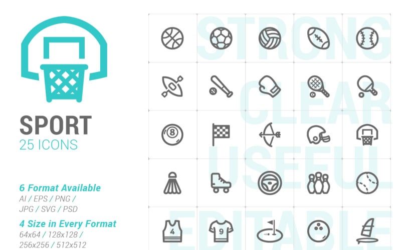 Sport Mini Icon #179650 - TemplateMonster