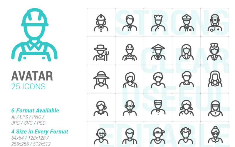 Avatar Mini Icon #179904 - TemplateMonster