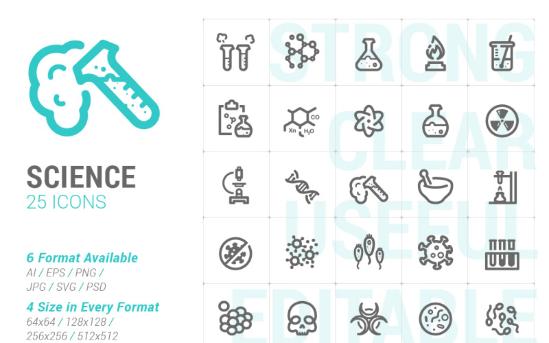 Science Mini Icon #179900 - TemplateMonster