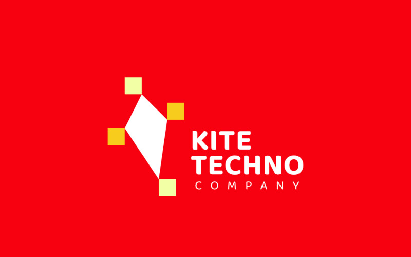 Kite Tech - Technology Modern Logo template - TemplateMonster