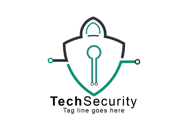 Tech And Security Logo Template #180588 - TemplateMonster