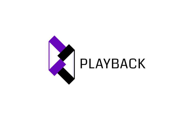Playback Logo - Corporate Company #181310 - TemplateMonster