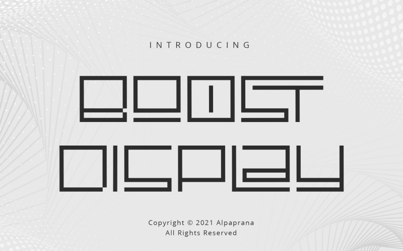 Boost Display - Modern Font #181429 - TemplateMonster