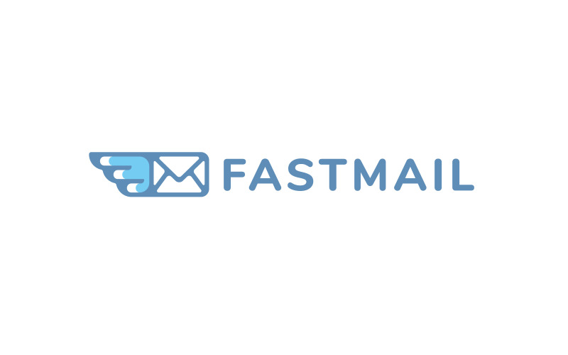 Fast Wing Mail Logo Template #182947 - TemplateMonster