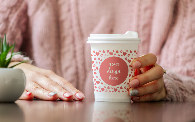 High Quality Coffee Cup Product Mockup #02 - TemplateMonster