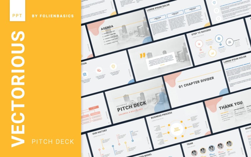Vectorious Pitch Deck Presentation To Win Potential Investors And