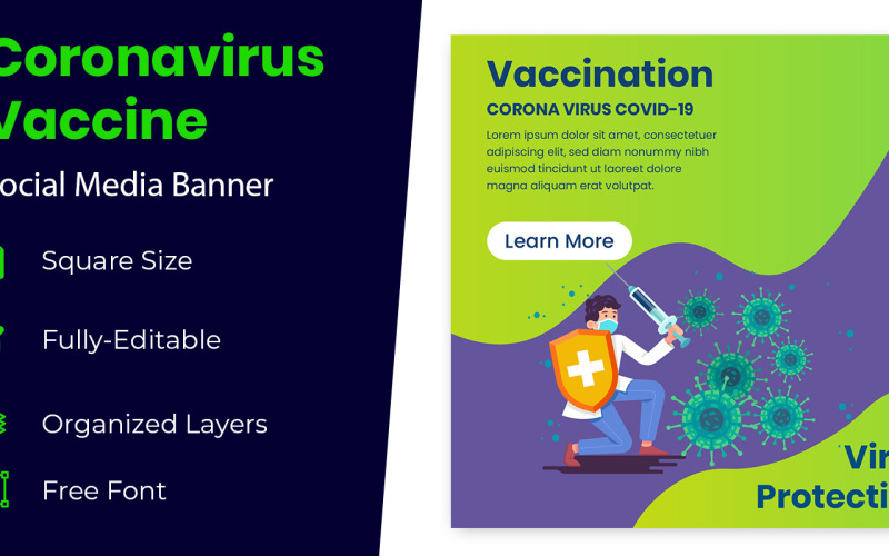 Medical Research And Development Banner Design